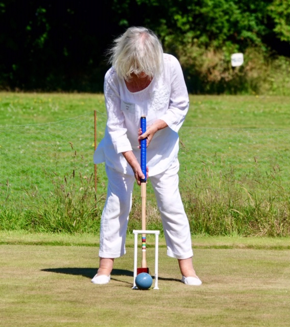 Croquet Match – Wootton Courtenay