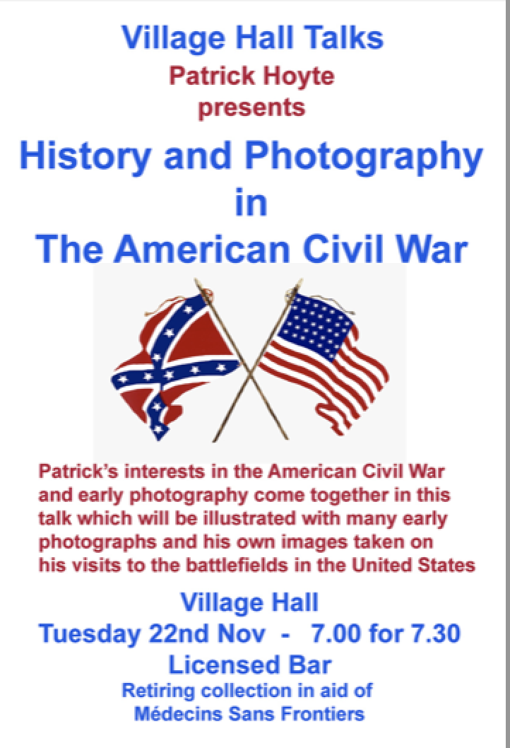 Village Hall Talk by Patrick Hoyte – Wootton Courtenay