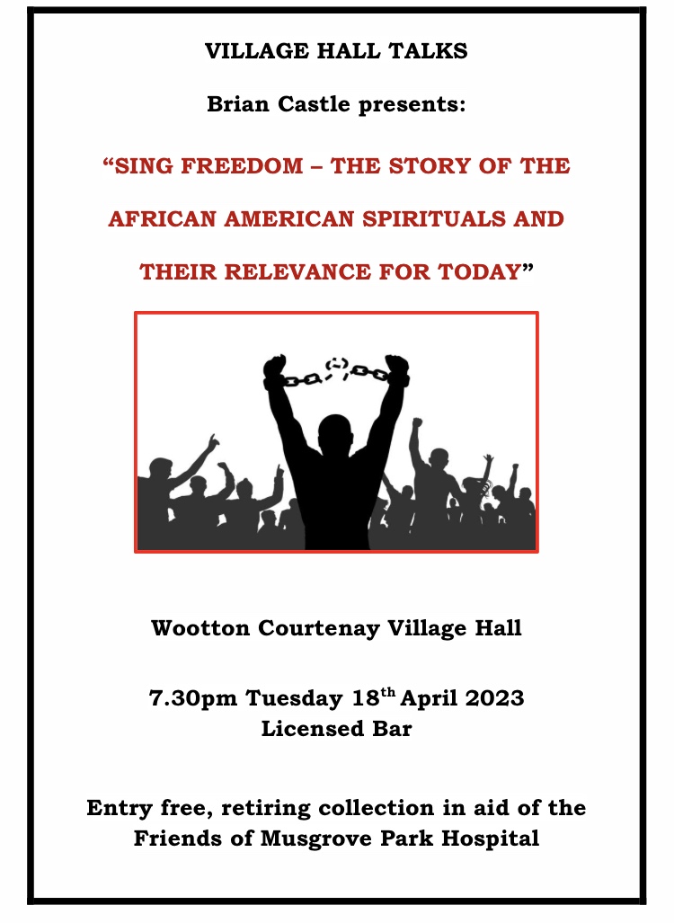 Brian Castle Talk Tonight! – Wootton Courtenay