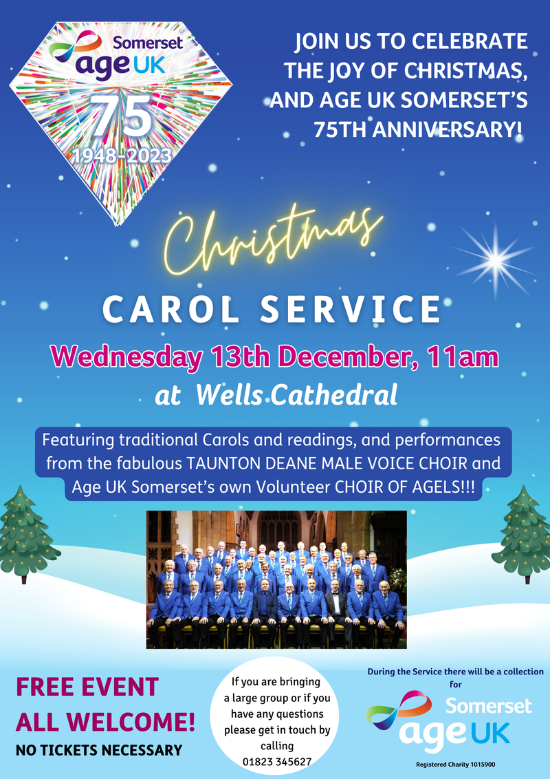 Age UK Booklet and Concert – Wootton Courtenay