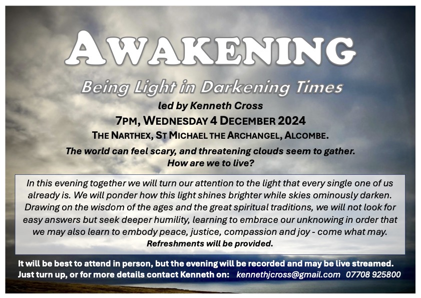 ‘Awakening’ with Revd Kenneth Cross – Wootton Courtenay