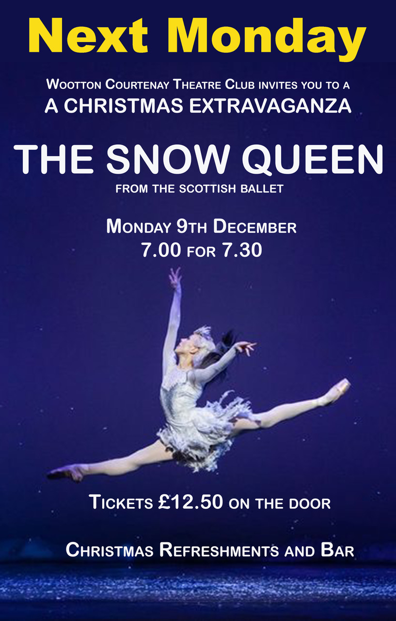 ‘The Snow Queen’ Ballet Reminder – Wootton Courtenay