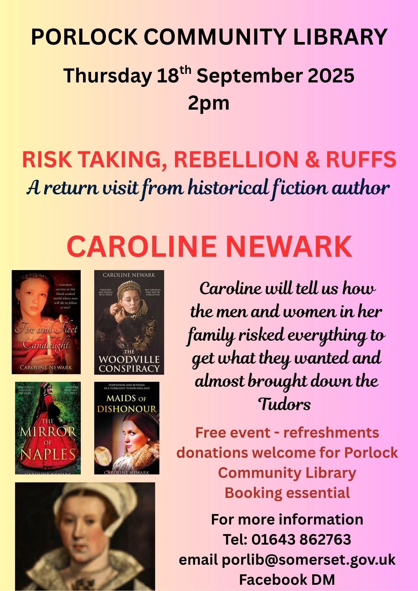 Porlock Library Talk – Wootton Courtenay