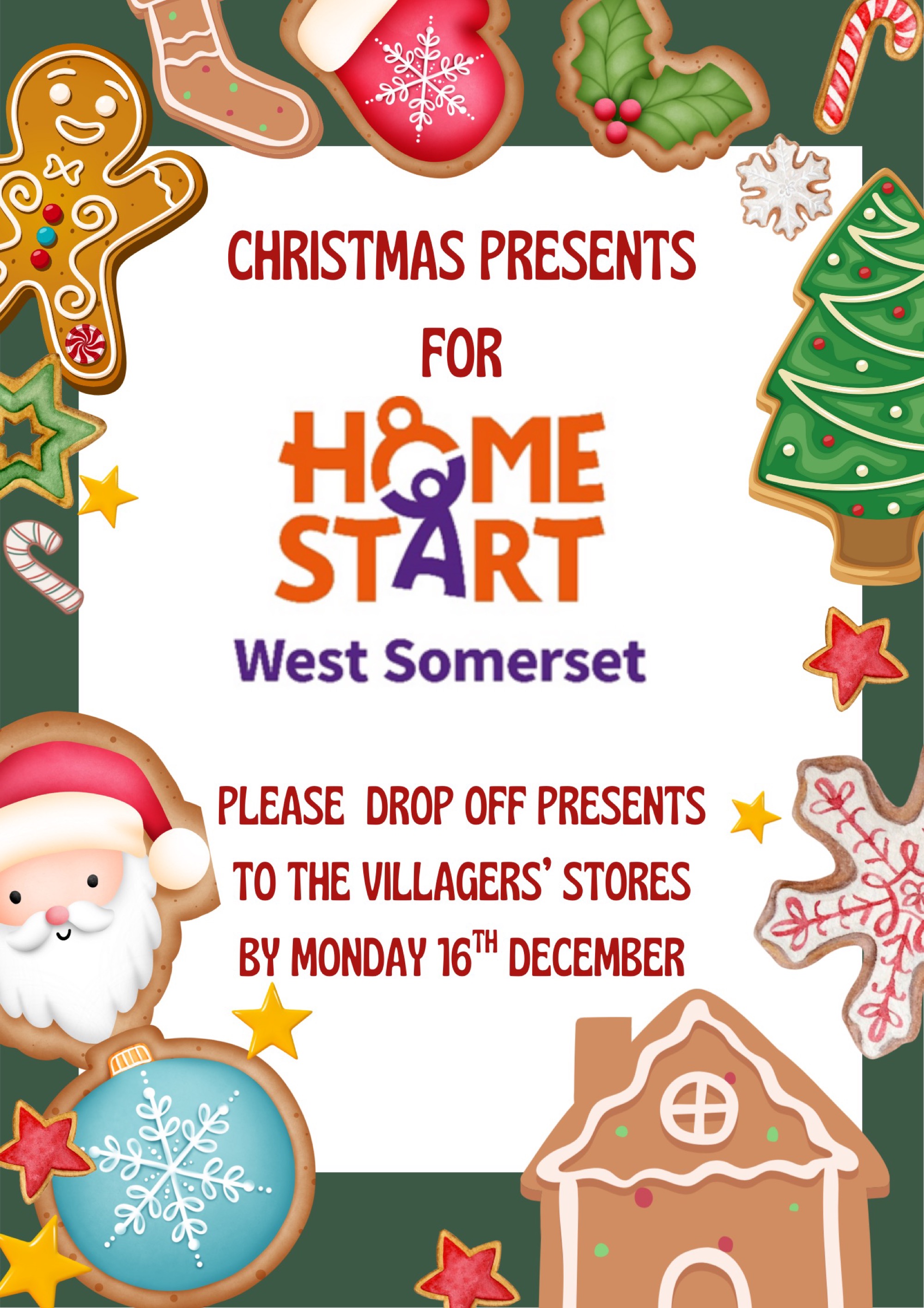 Home-Start Christmas Gift Scheme – Wootton Courtenay